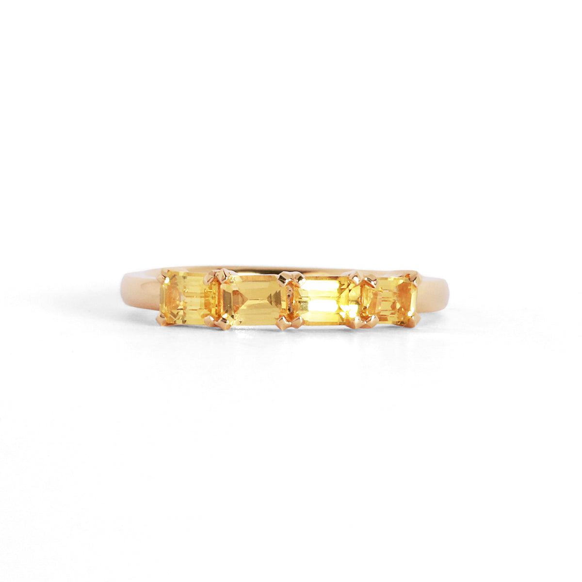 Yellow Sapphire Stacking Ring | Everyday Fine Jewellery