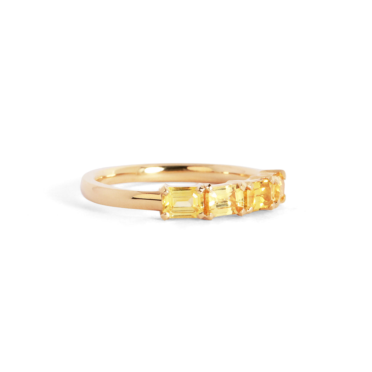 Yellow Sapphire Stacking Ring | Everyday Fine Jewellery