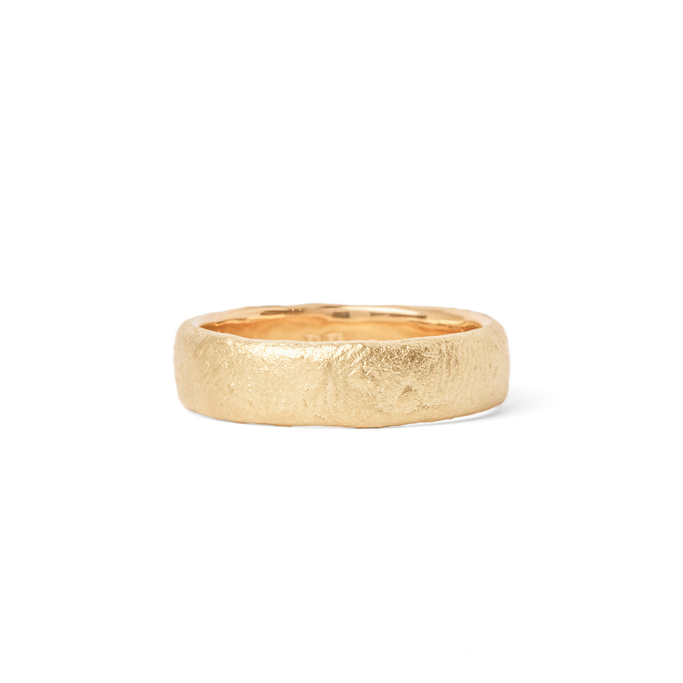 Organic Wedding Band | Black Finch Jewellery, Melbourne