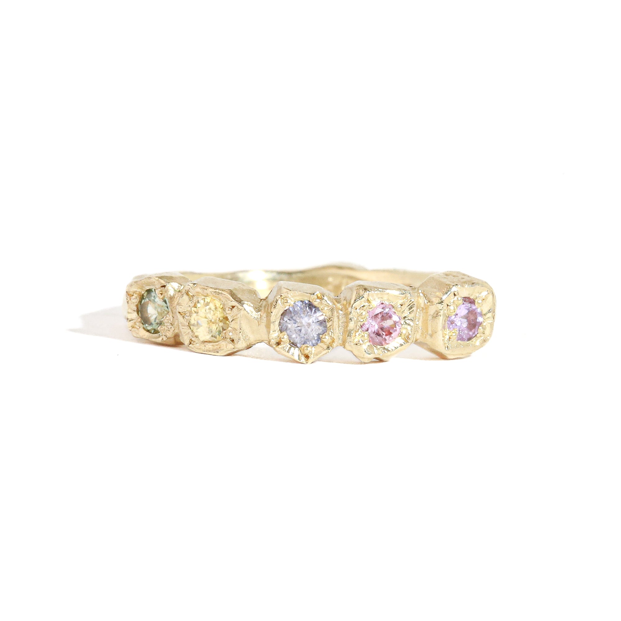 Pastel Dream Sapphire Ring | Black Finch Jewellery, Melbourne
